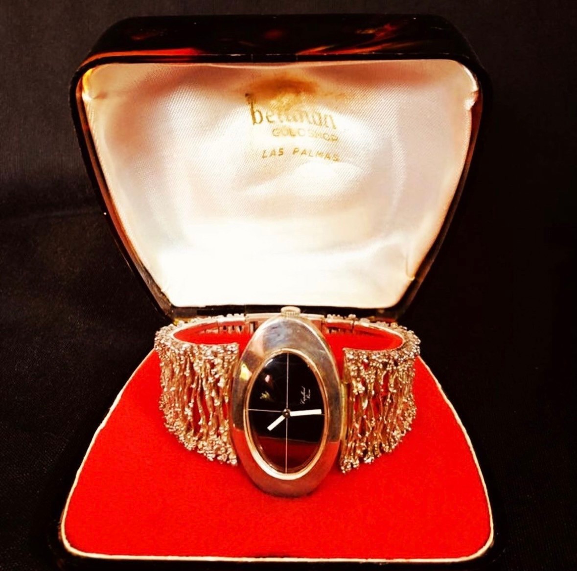 นาฬิกาข้อมือ Cupillard Rieme ผลิตที่ฝรั่งเศษ ปี 1950 | BORAN-DEE